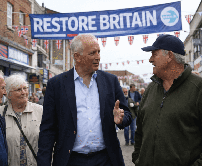 British Right Realignment 2025: Reform vs Advance vs Restore
